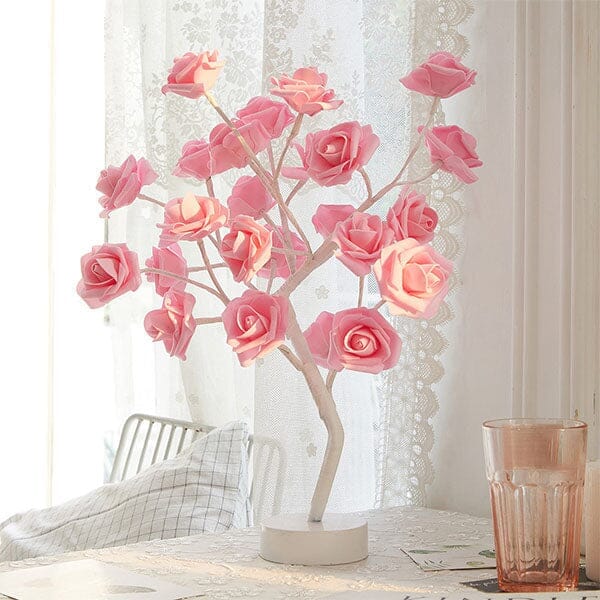 Rose Tree Lamp – Elegant LED Light for Romantic Ambiance – Istahly